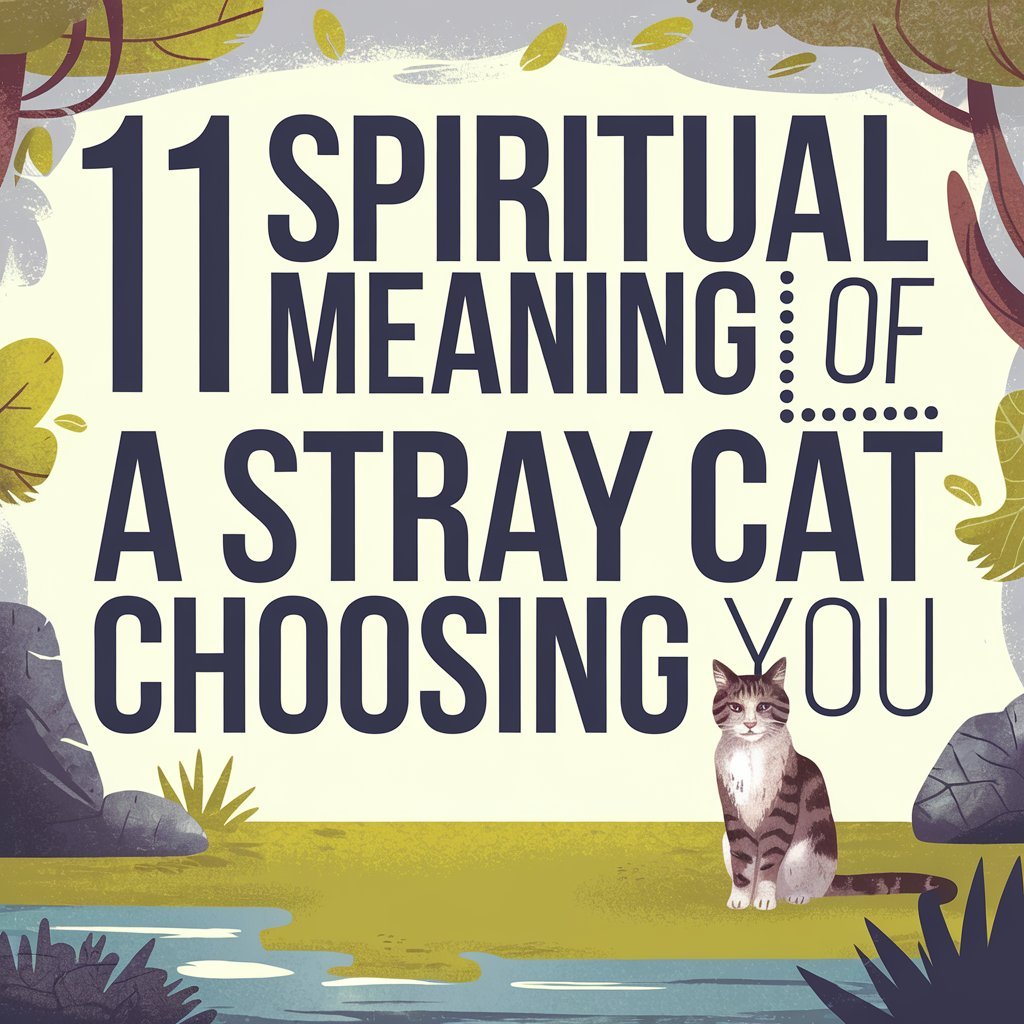11 Spiritual Meanings of a Stray Cat Choosing You: Divine Messages