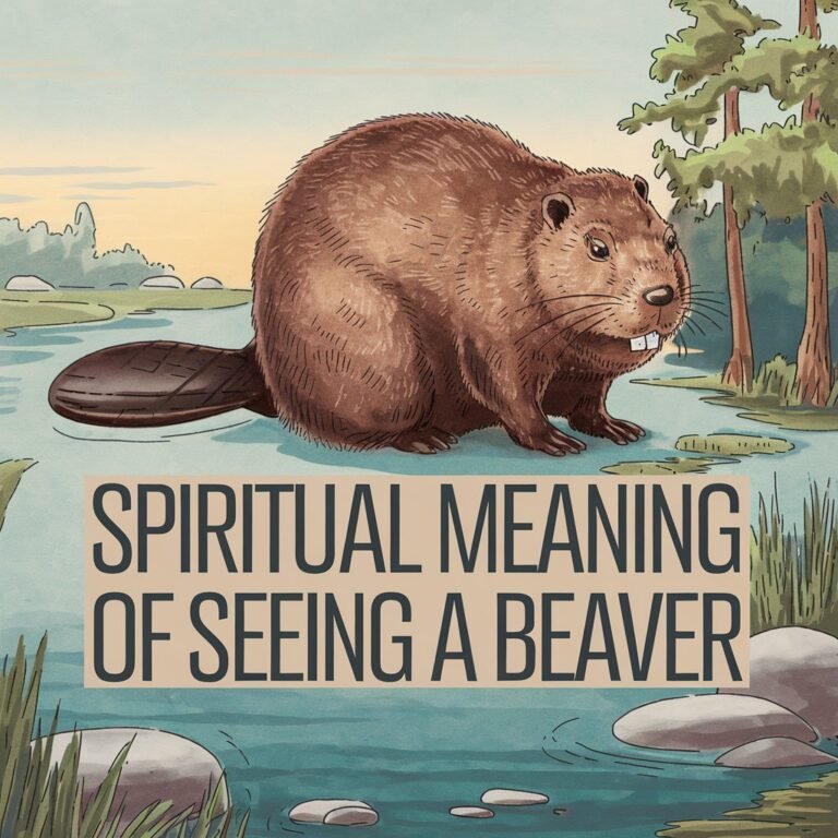 14 Spiritual Meanings of Seeing a Beaver: Symbolic Insights